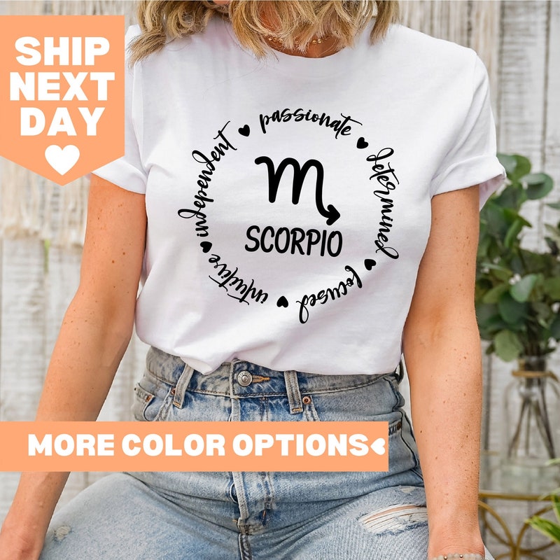 Scorpio Shirt - Etsy