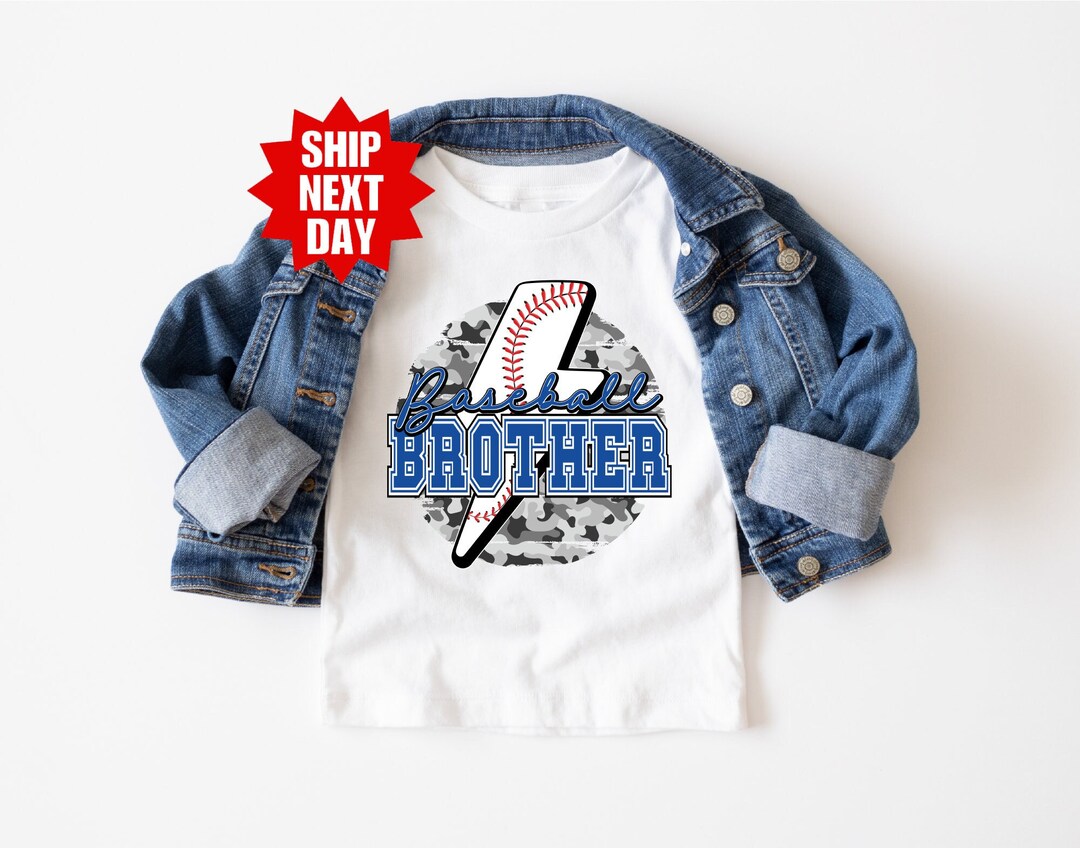 Baseball Brother Shirt, Little Brother Baseball Shirt, Baseball Game ...