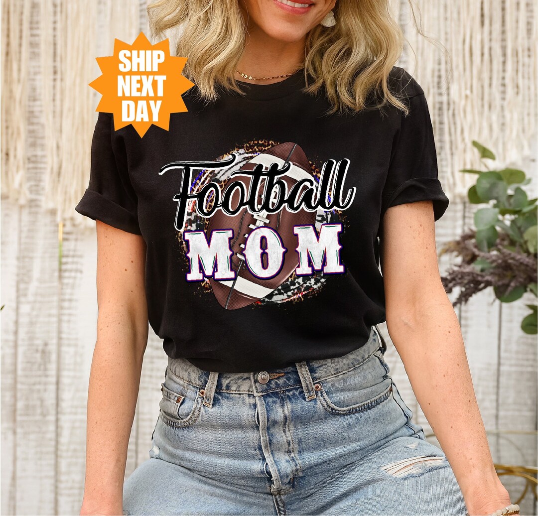 Football Mom Shirt, Football Mama Shirt, Game Day Mom Shirt, Football ...