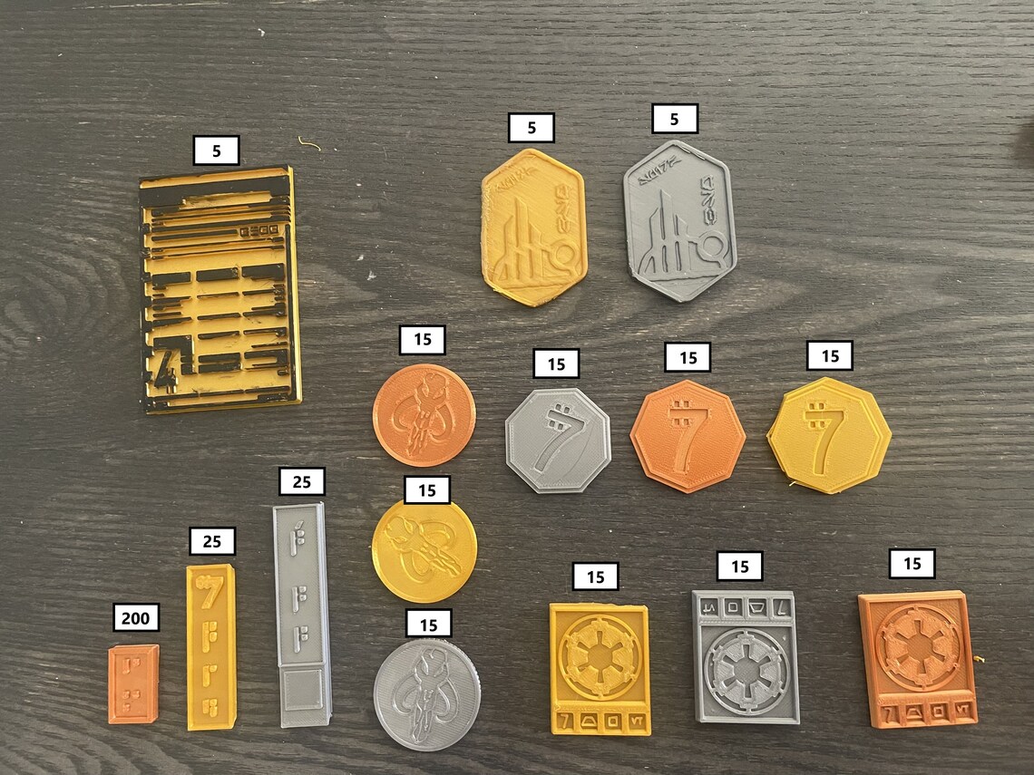 Star Wars Sabacc Chip Set / Poker Set - Etsy