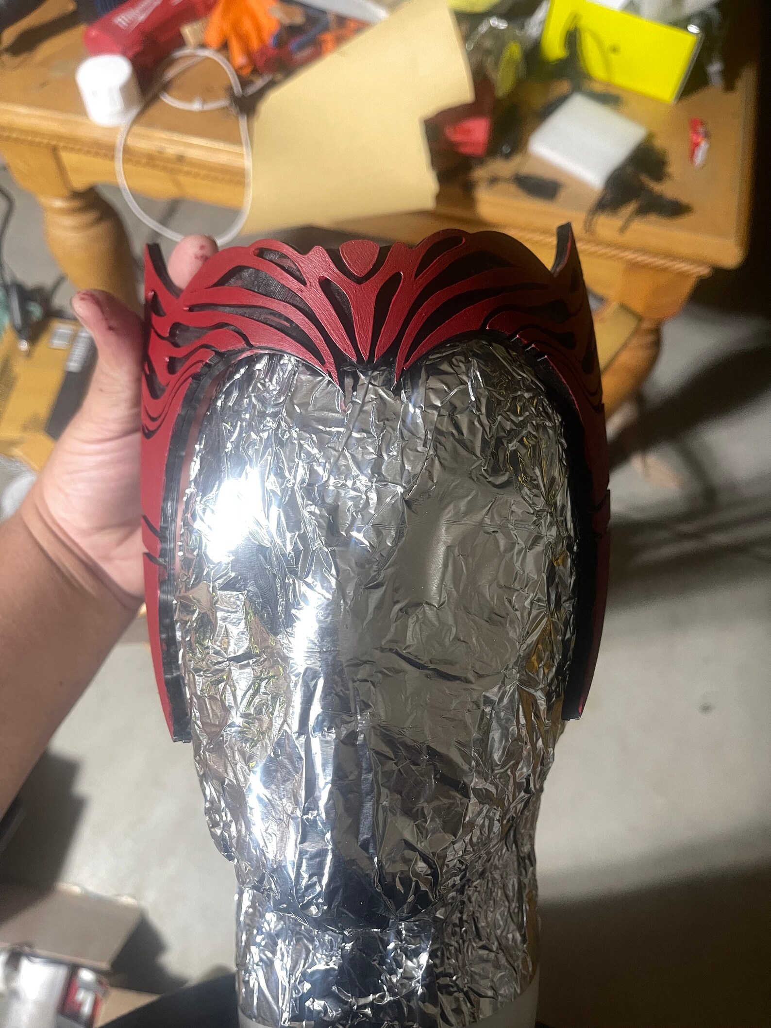 Scarlet Witch / Wanda Crown Hand Painted Express Mail - Etsy