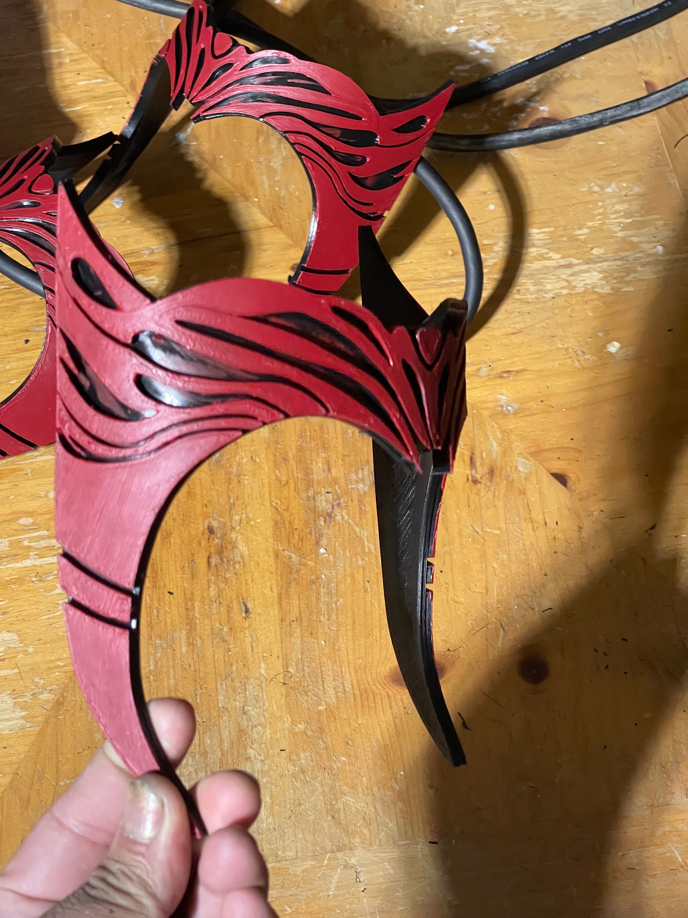 Scarlet Witch / Wanda Crown Hand Painted Express Mail - Etsy