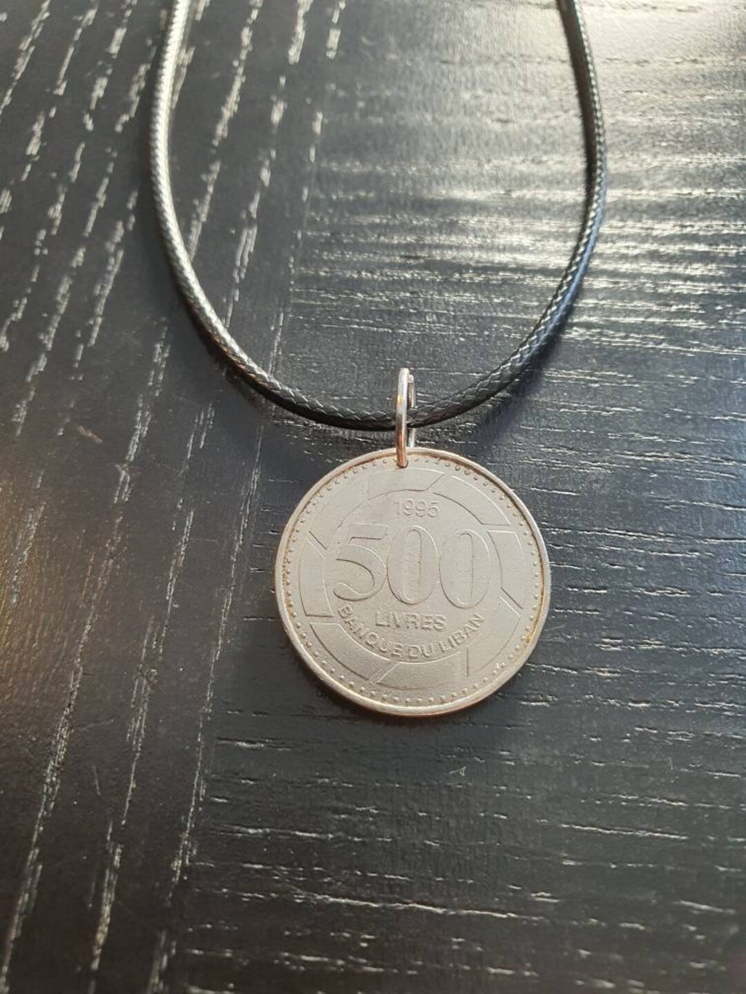 Collier Coin Liban 500 Livres 1995 45 50 cm - Etsy France