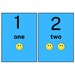 Happy Colorful Number Flashcards - Etsy