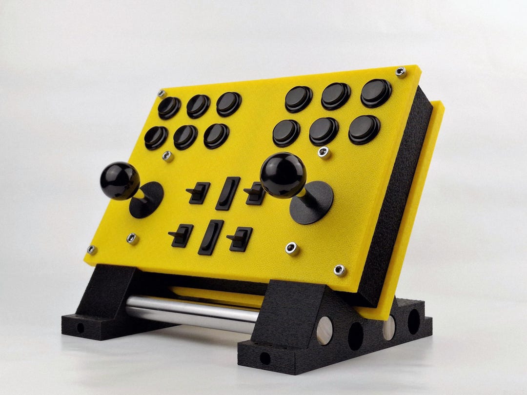 PC Button Box With 2 Joysticks for Flight Sim, Farm Sim, Truck Sim ...