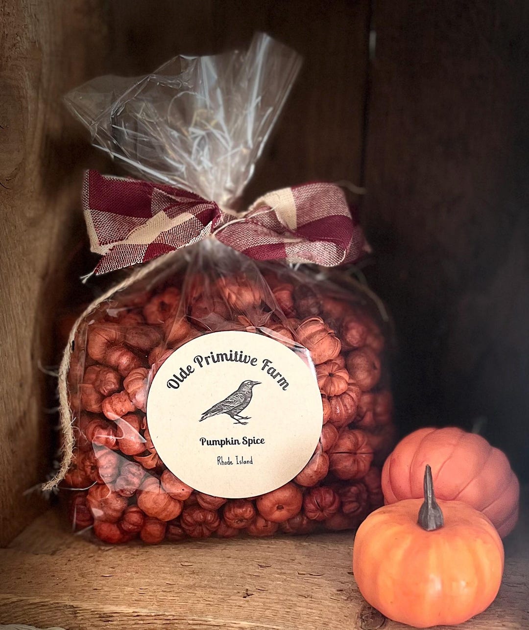 Mini Putka Pumpkins-primitive Decor-fall-potpourri-scented or Unscented ...
