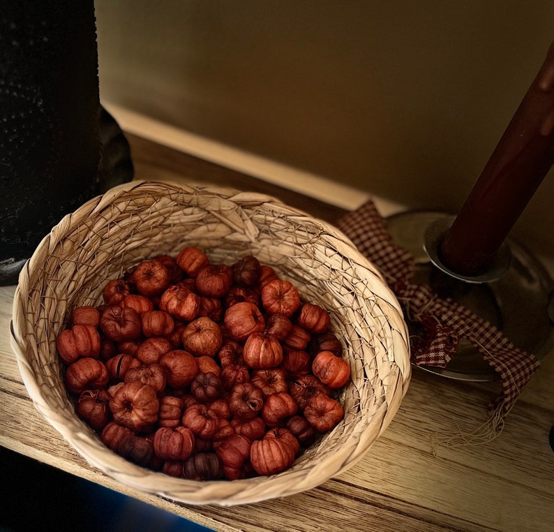 Mini Putka Pumpkins-primitive Decor-fall-potpourri-scented or Unscented ...