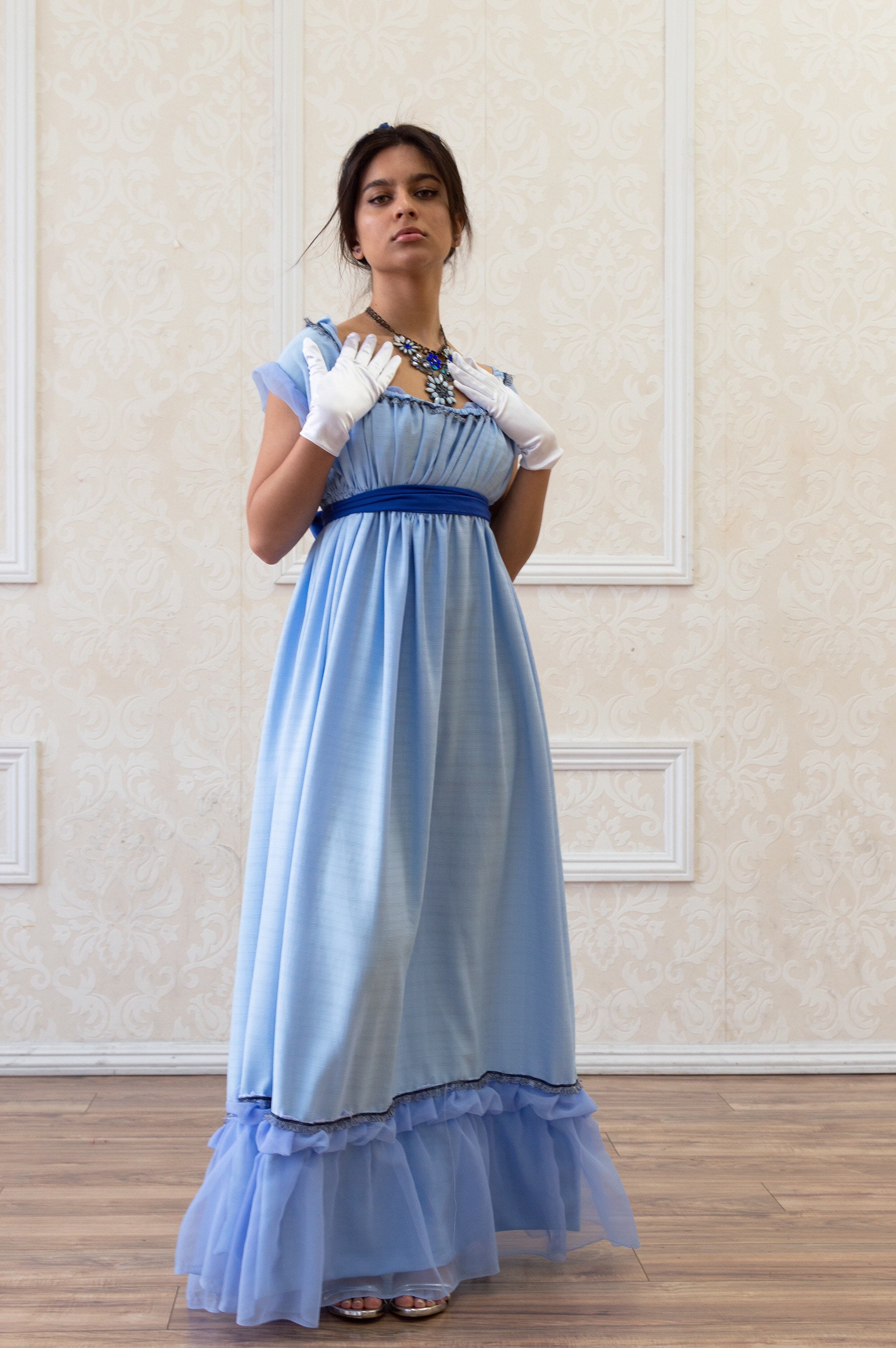 Sailor Moon Sailor Mercury Regency Gown Cosplay Dress - Etsy