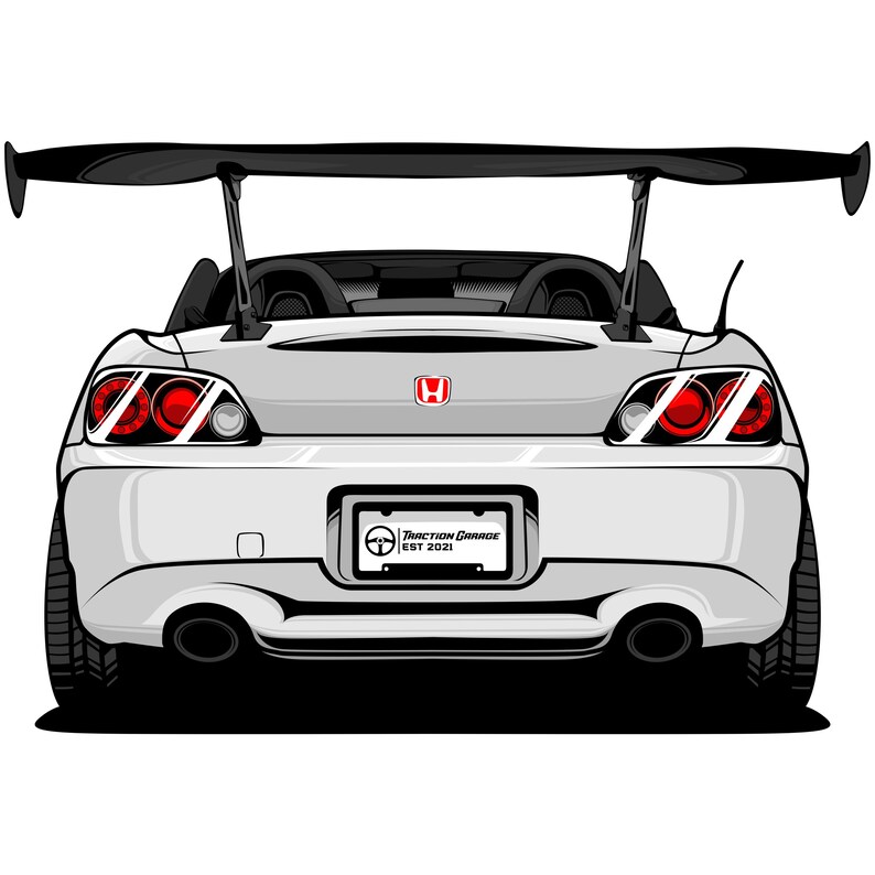 Honda S2000 Sticker AP2 3" Yellow Red White Black JDM 1 Sticker - Etsy