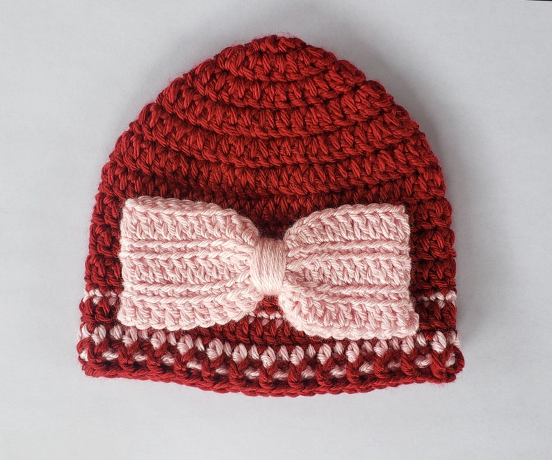 Baby Bow Hat Crochet Pattern (instant PDF Download!) - Etsy