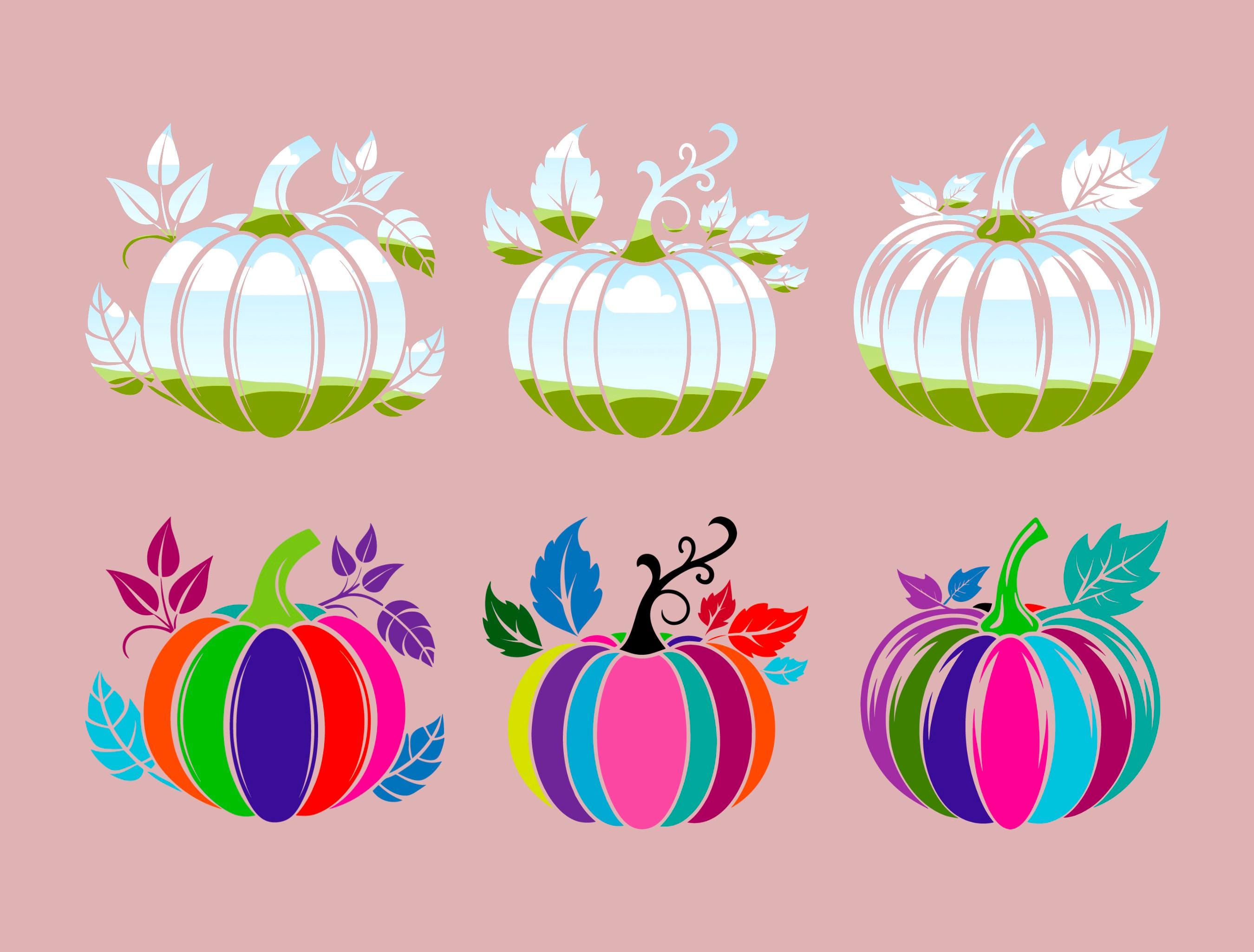 Fill Your Own Canva Template Frames, Halloween Pumpkin Canva Frames ...