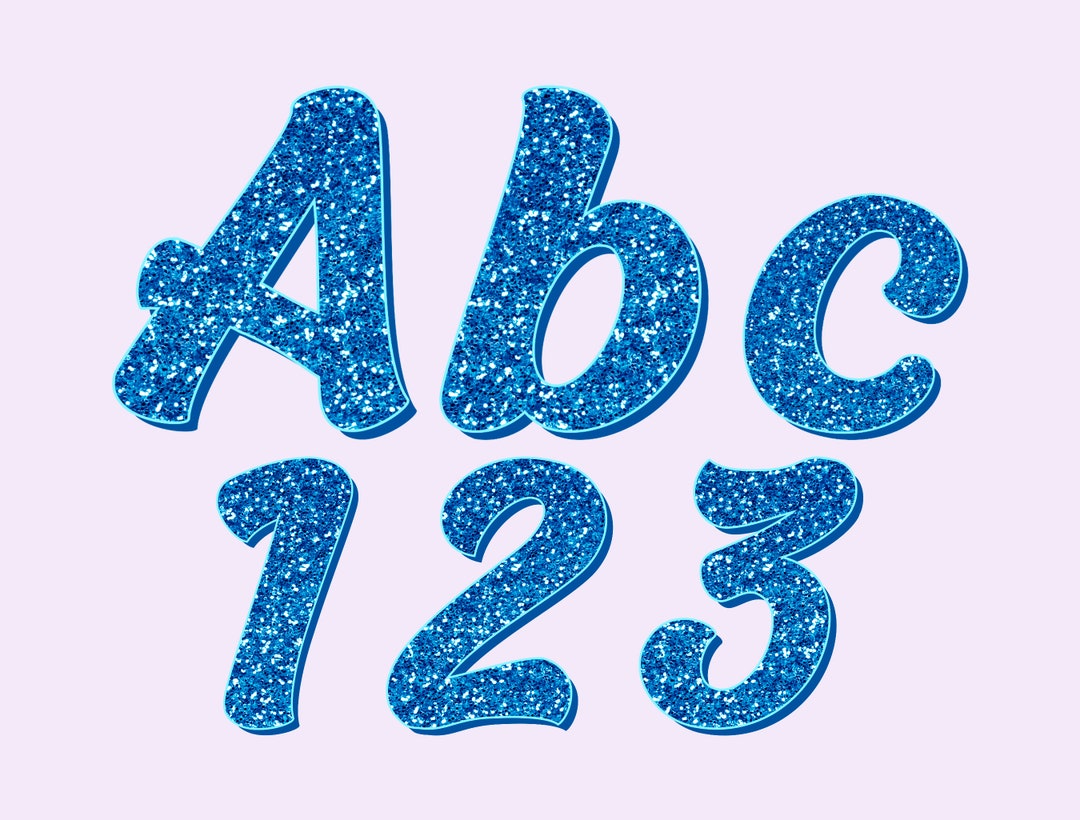 62 PNG Blue Glitter Letters Alphabet, PNG Transparent Background ...