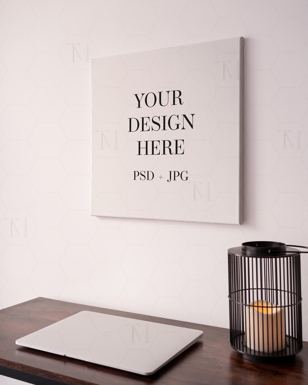 Square Canvas Mockup, PSD Canvas Mockup, Wall Art Canvas Mockup, Canvas ...