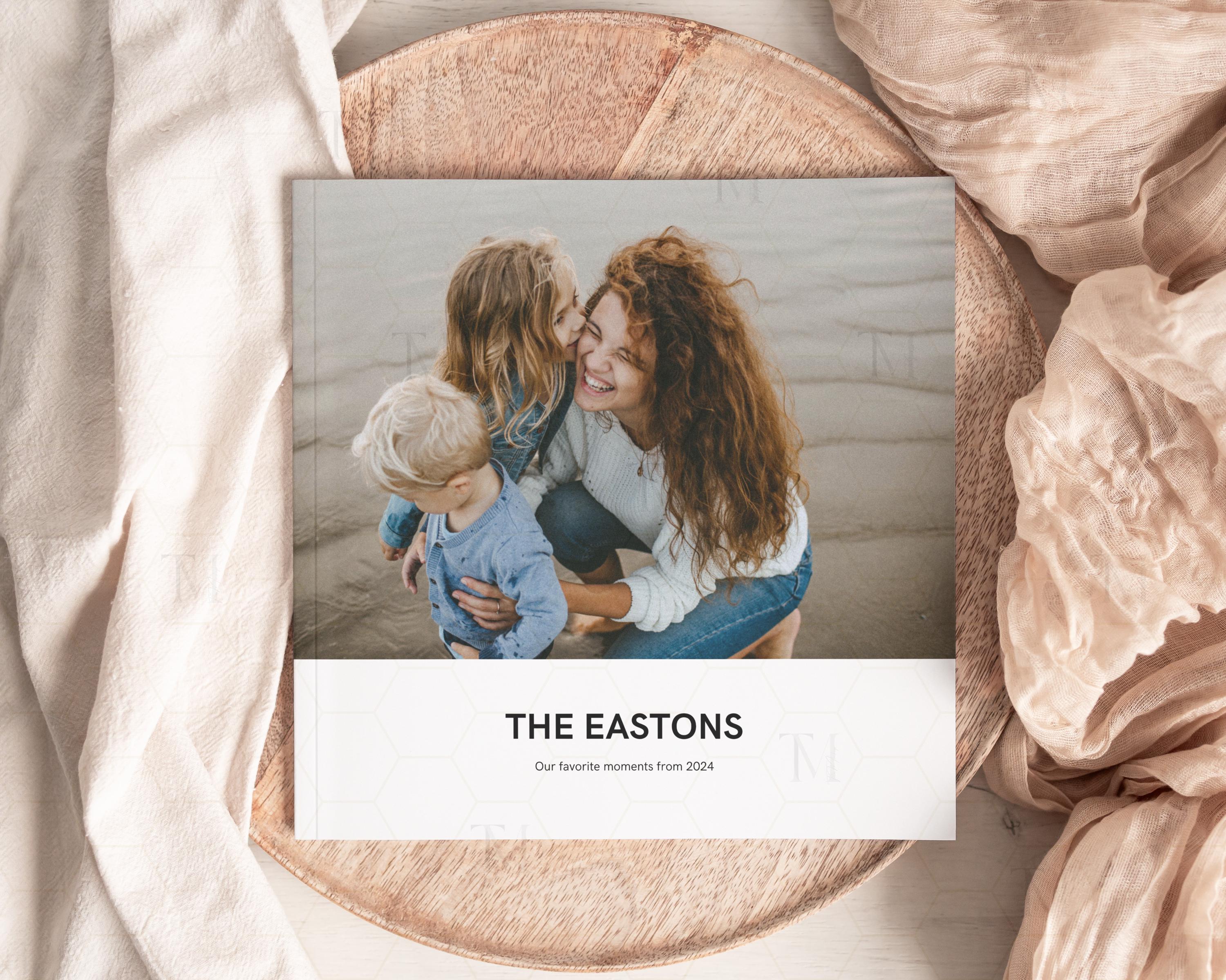 PSD Soft Cover Book Mockup Square, Journal Soft Cover Mockup, Square ...