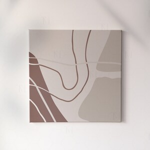 PSD Canvas Mockup, Square Canvas Mockup, Wall Art Print Mockup, Canvas ...