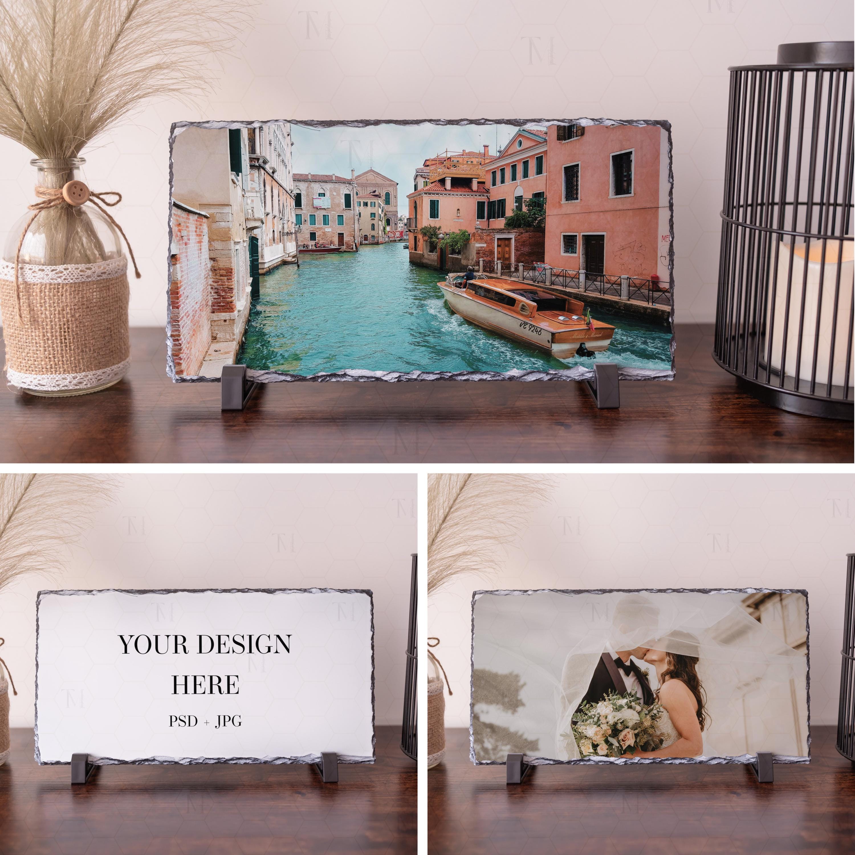 Slate Mockup Bundle, Heart Slate Mockup, Square Slate Mockup, Rectangle ...
