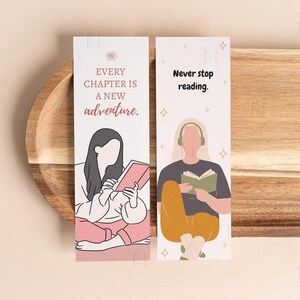 Double 2x6 Bookmark Mockup, PSD Stationery Mockup, Photobooth Mockup ...