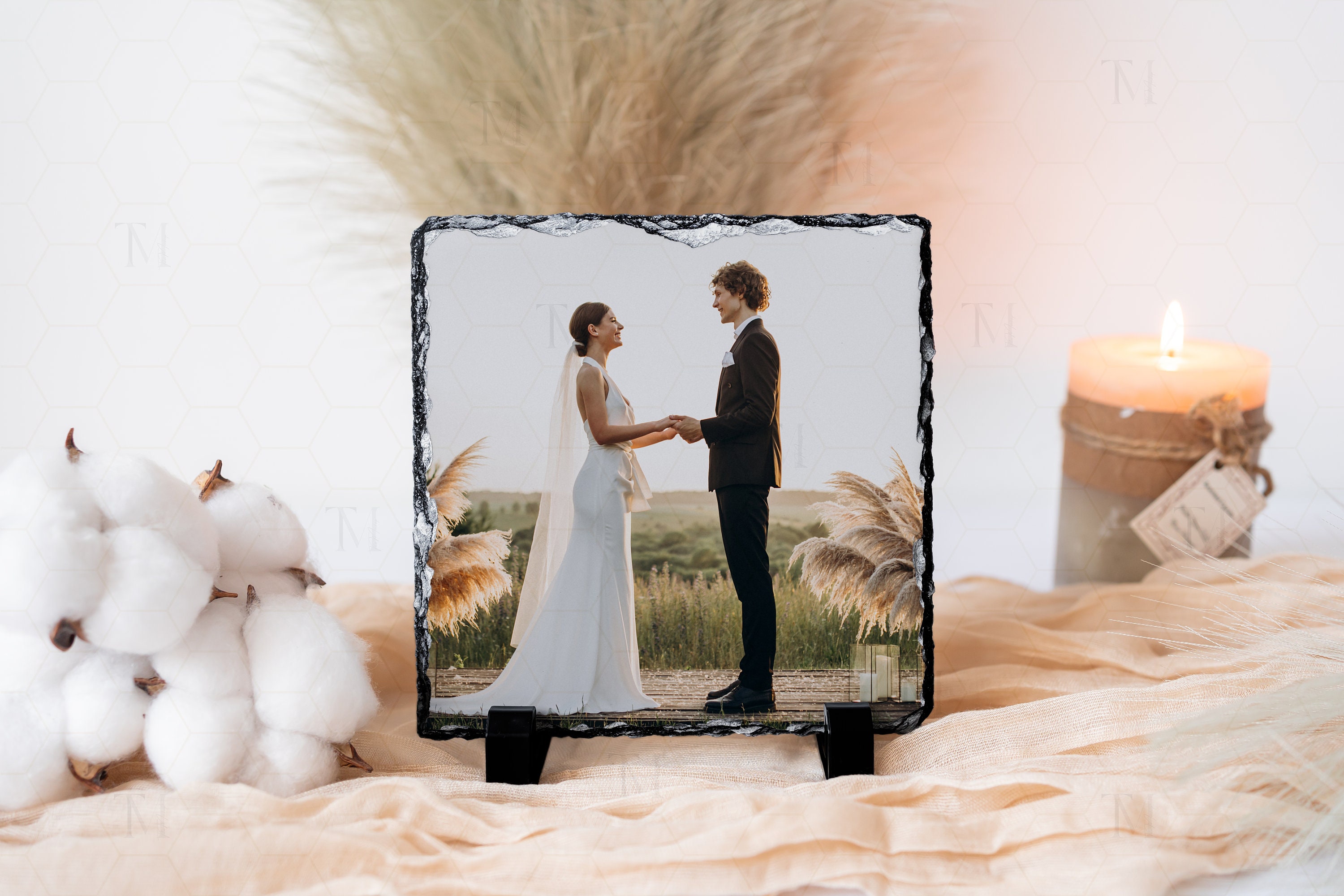 Slate Mockup, Square Slate Mockup, Photo Slate Mockups, Dye Sublimation ...