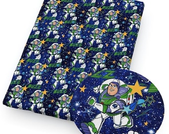 Buzz Lightyear Fabric - Etsy Australia