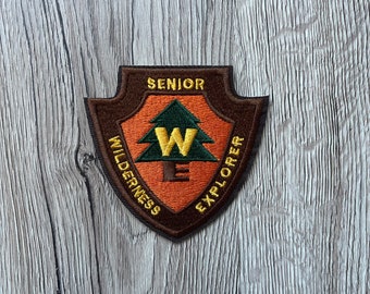 Wilderness Explorer Patch. - Etsy
