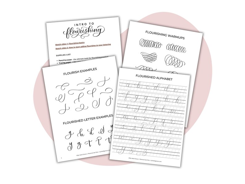 Intro to Flourishing Workshop | How to Flourish Calligraphy Video ...