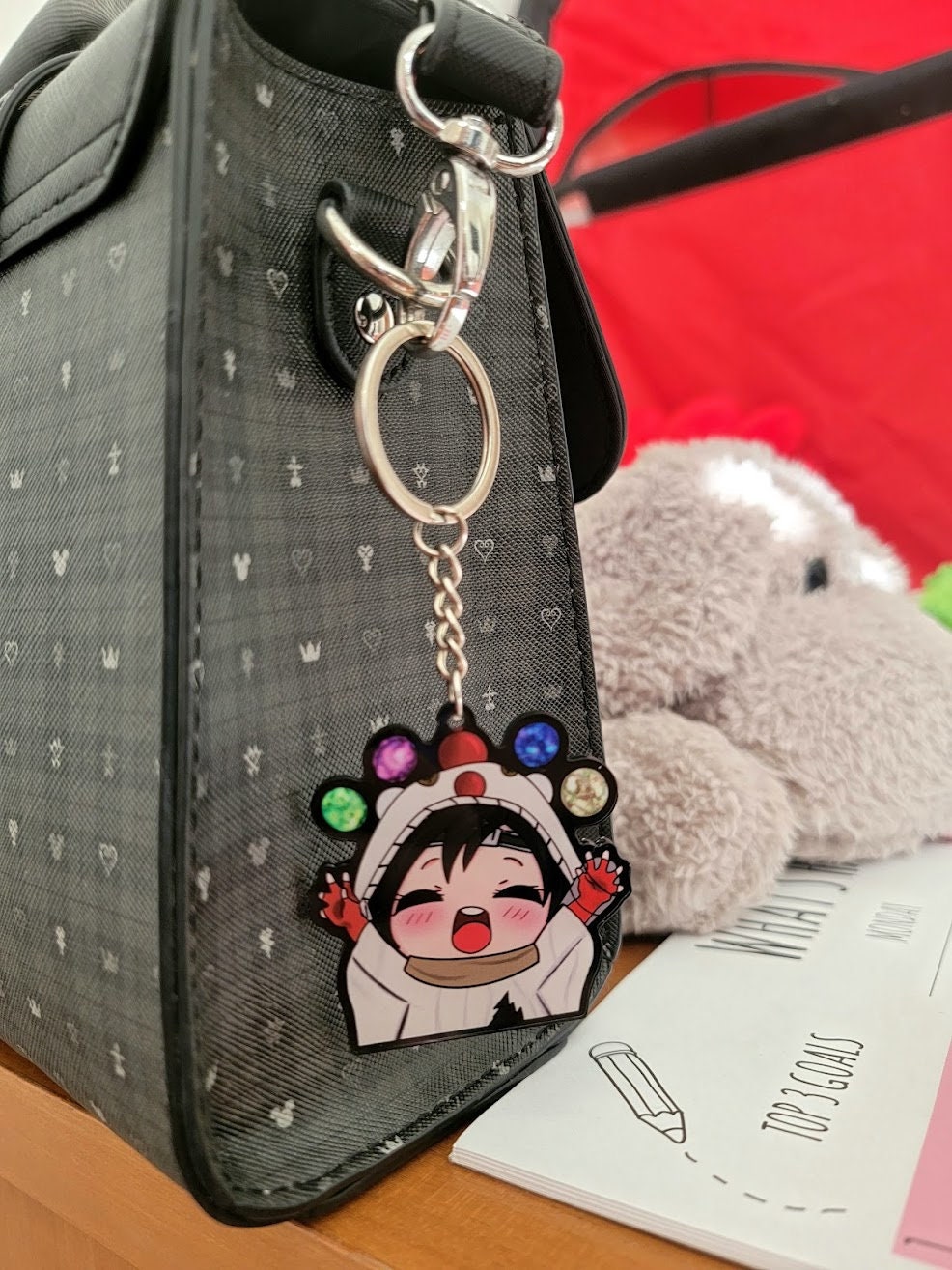 Cute Yuffie Acrylic Keychain - Etsy