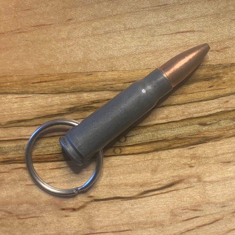 Full Metal Jacket 7.62x39 Bullet Key Chain - Hollow Point Ak47 Ammo. - Etsy