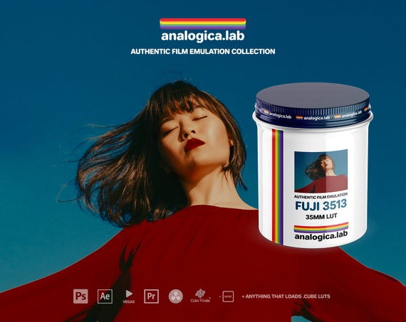 FILM EMULATION LUTs PowerGrade Lightroom C1 Capture One DaVinci Resolve ...