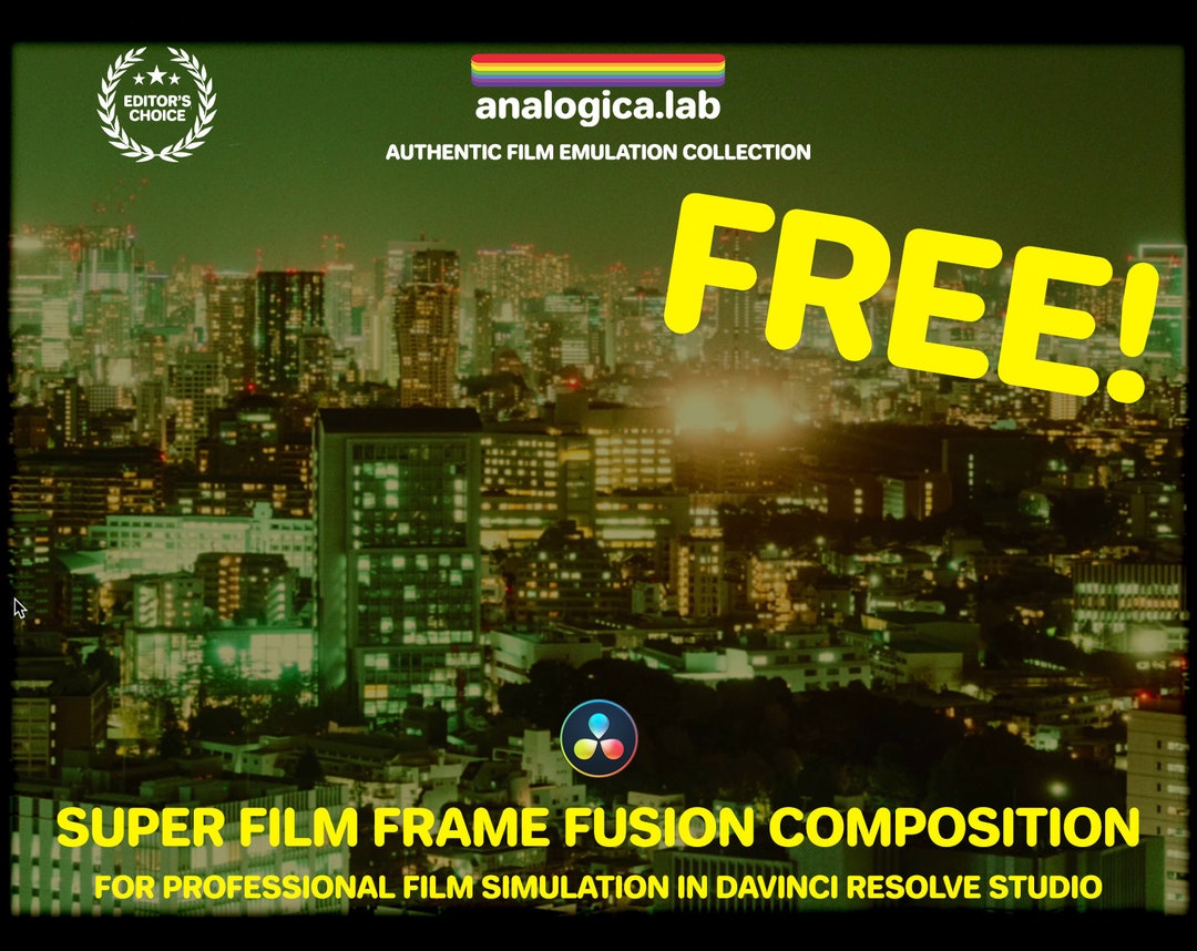FREE Super Film Frame Fusion Composition Node for Professional Color ...