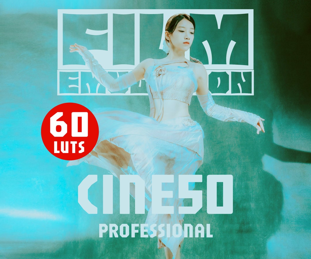 60 Luts 35MM CINE50 Film Emulation for Professional Color Grading Photo ...