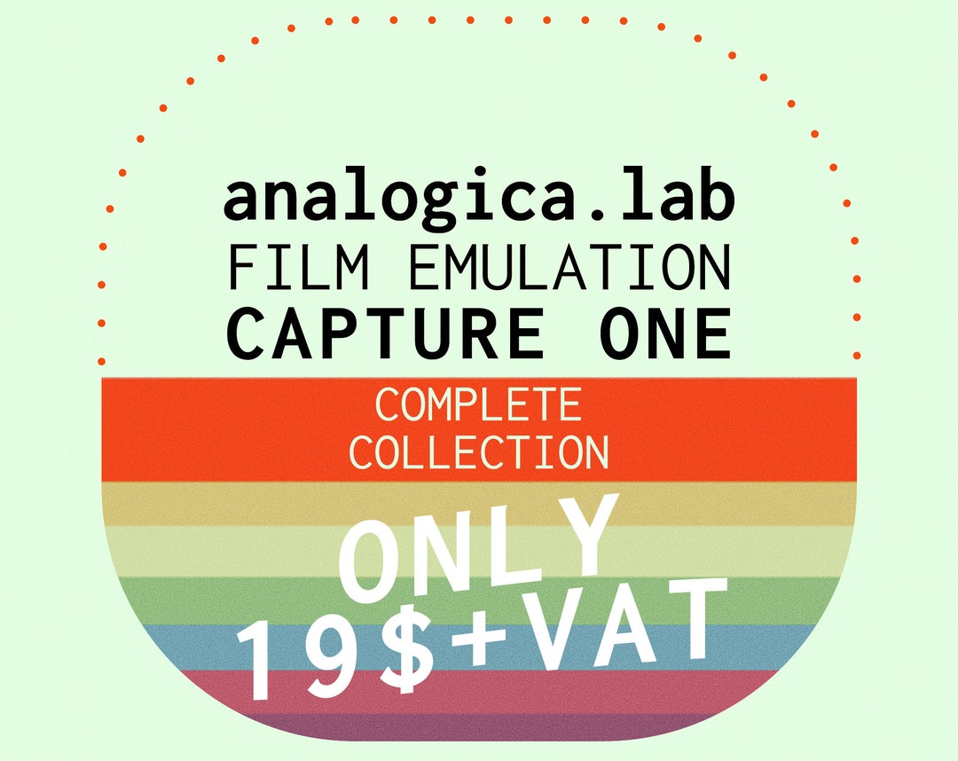 FILM EMULATION Capture One COMPLETE by Analogicalab - Etsy