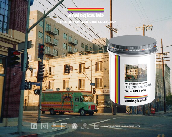 FILM EMULATION LUTs PowerGrade Lightroom C1 Capture One DaVinci Resolve ...