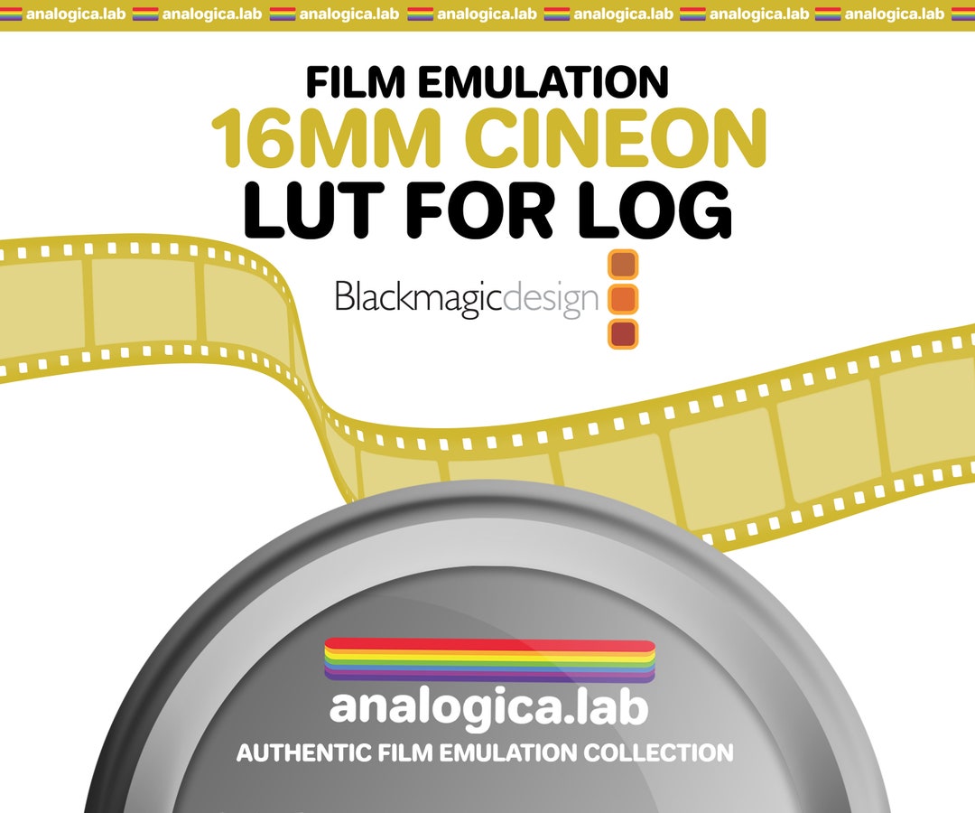 LUT Super16 CINEON 16MM Film Simulation for Professional Color Grading ...