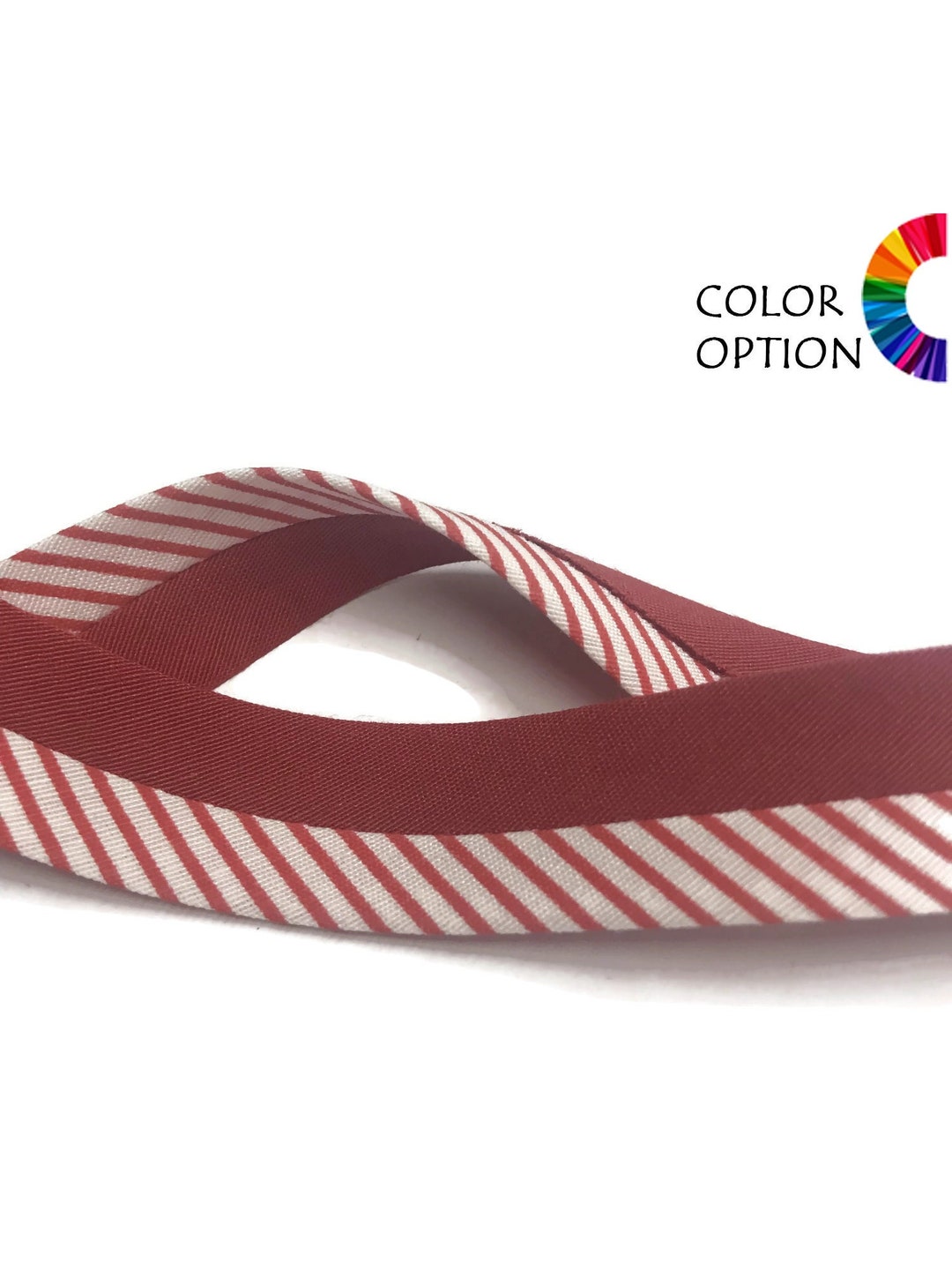 Diagonal Striped Bias Tape 20 Mm (0.78") - Cotton Binding - Etsy