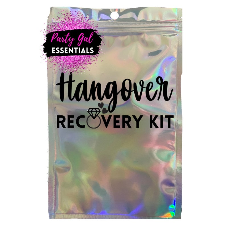 Personalized Bachelorette Hangover Recovery Kit - Etsy