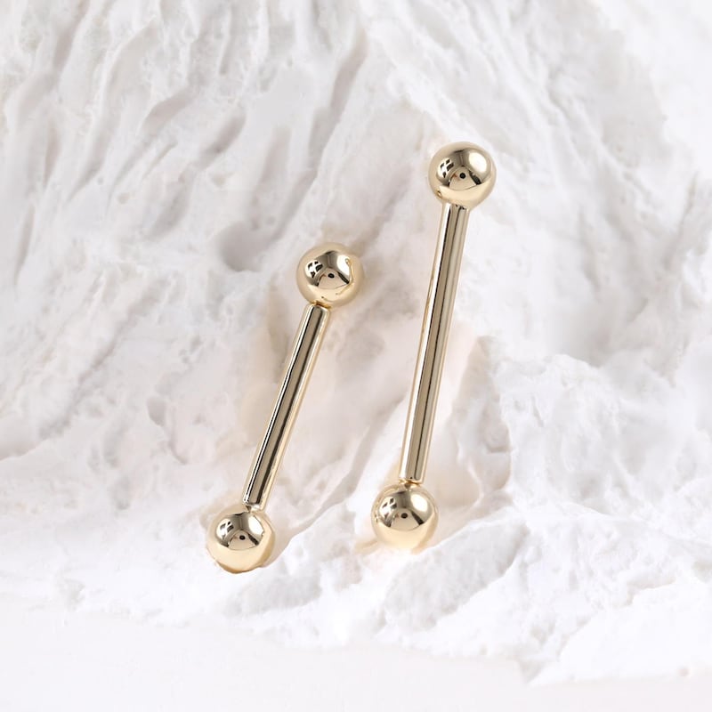 14 Gauge Vertical Piercing - Etsy