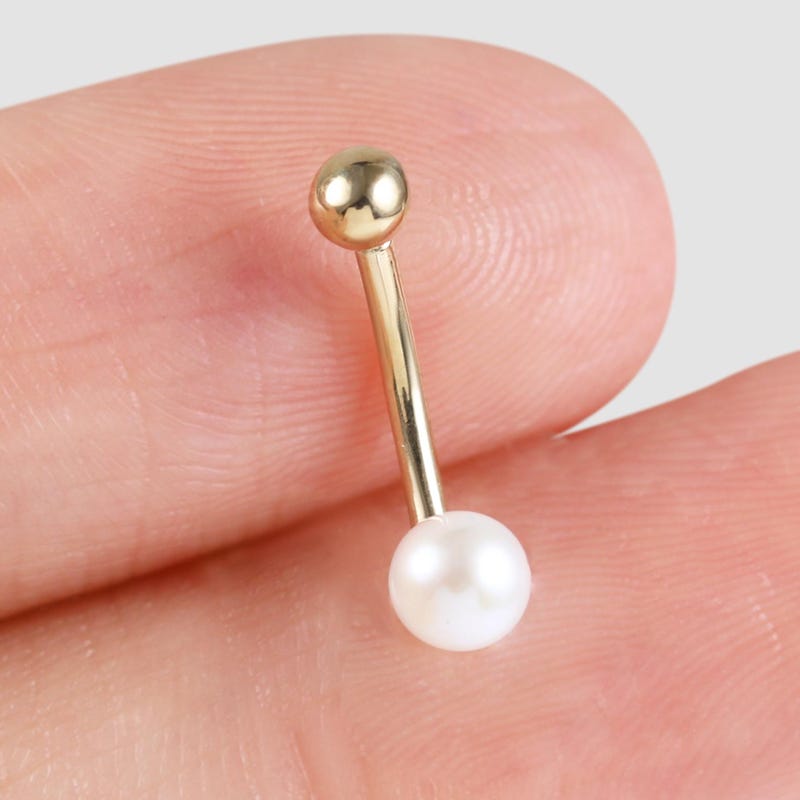 Belly Piercing Pearls - Etsy