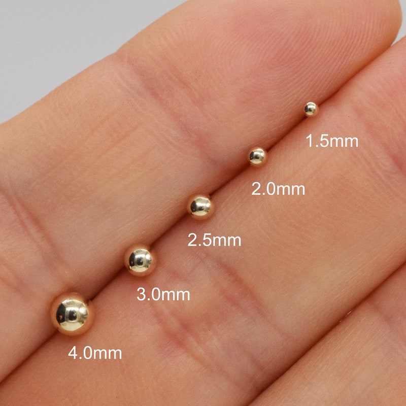 Ball Back Helix Piercing - Etsy