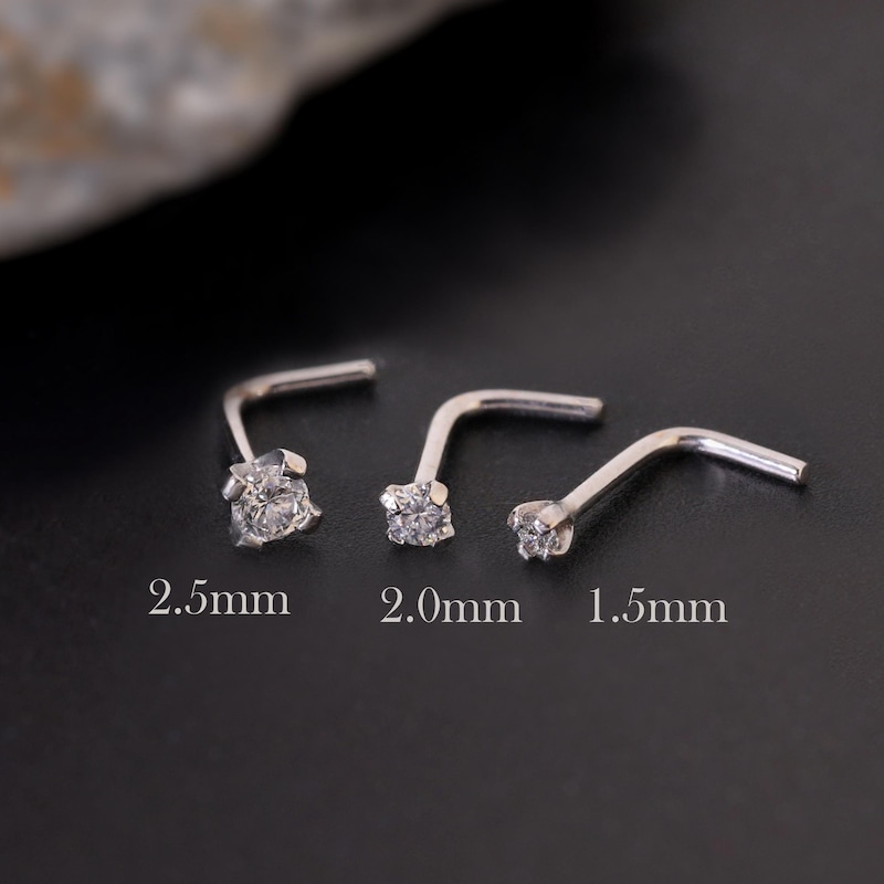 Nose Christmas Stud - Etsy