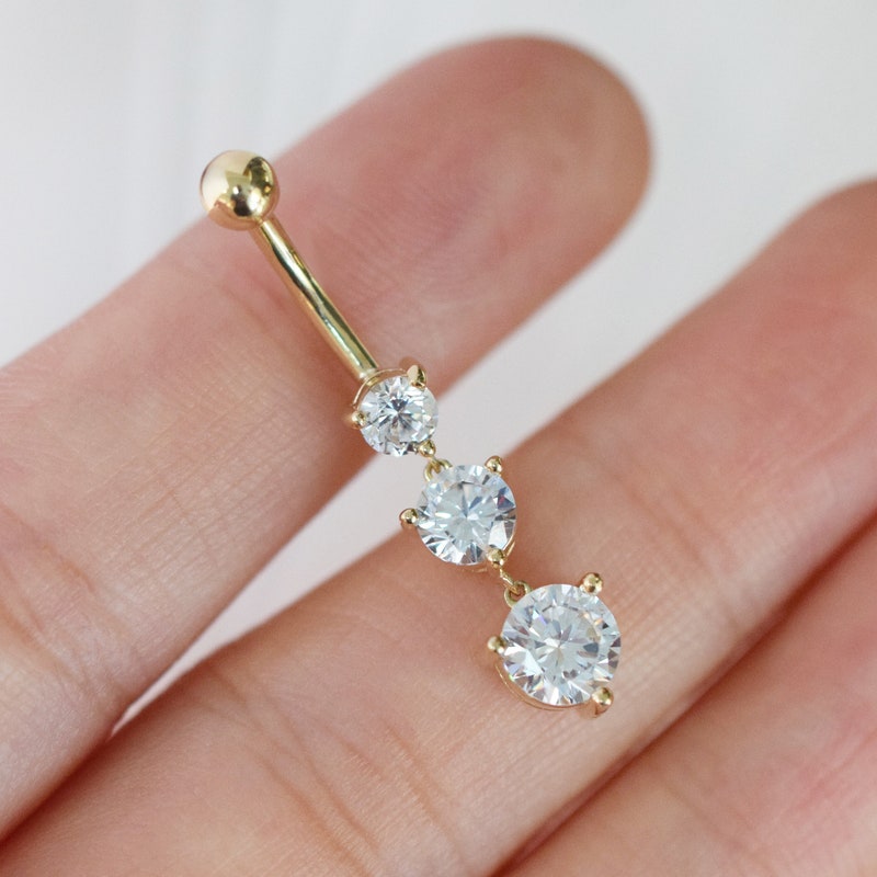 Dangle Belly Button - Etsy