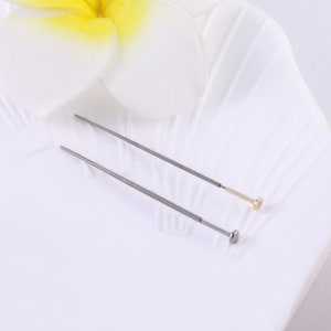 Threadless Insertion Pin, Easy Jewelry Insertion Tool, Titanium Pin ...