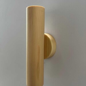 Wall Sconce With Reflective Design, Double Sided Wooden Living Room ...