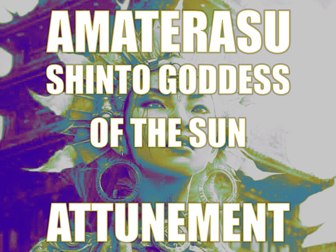 Amaterasu Shinto Goddess of the Sun Spirit Attunement - Etsy