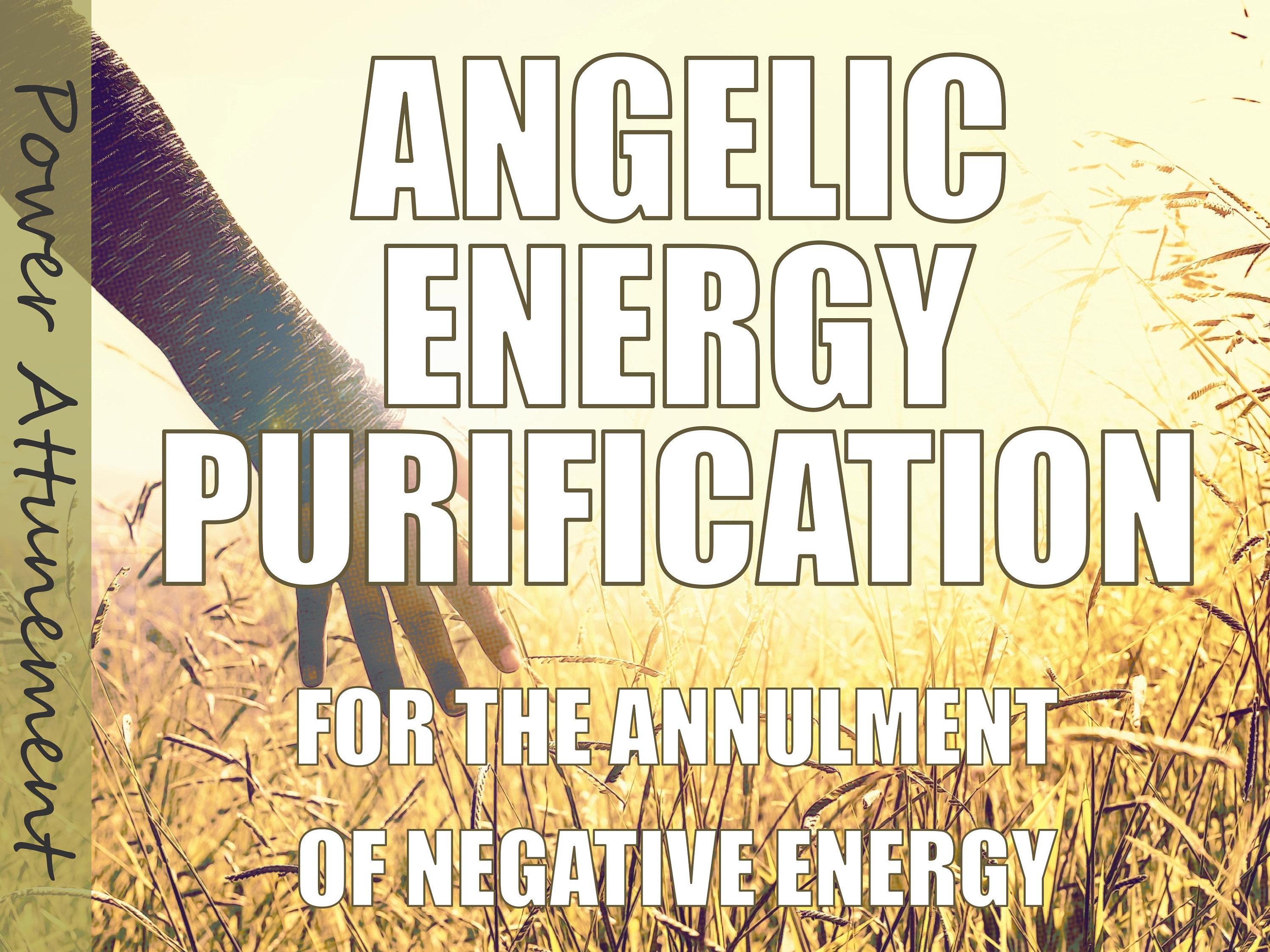 Angelic Energy Purification for the Annulment of Negative Energy - Etsy