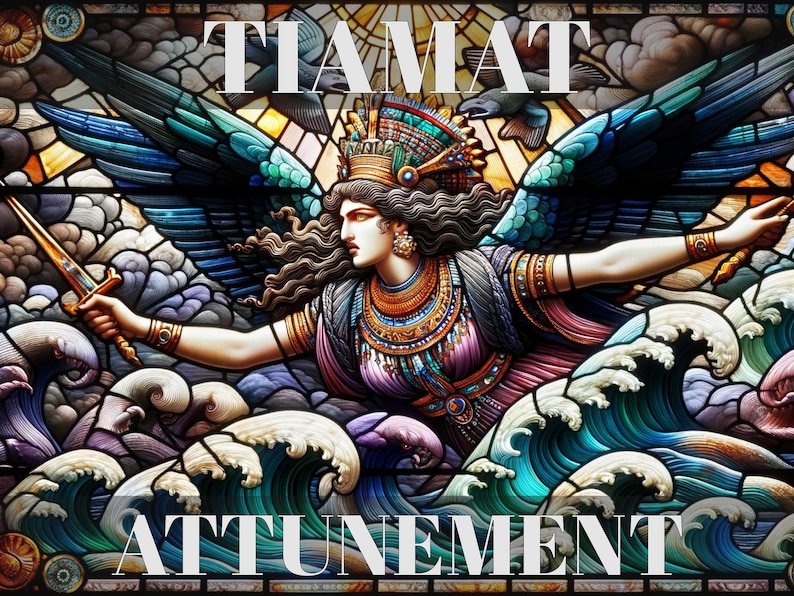Tiamat - Goddess of the Primordial Depths - Attunement - Etsy