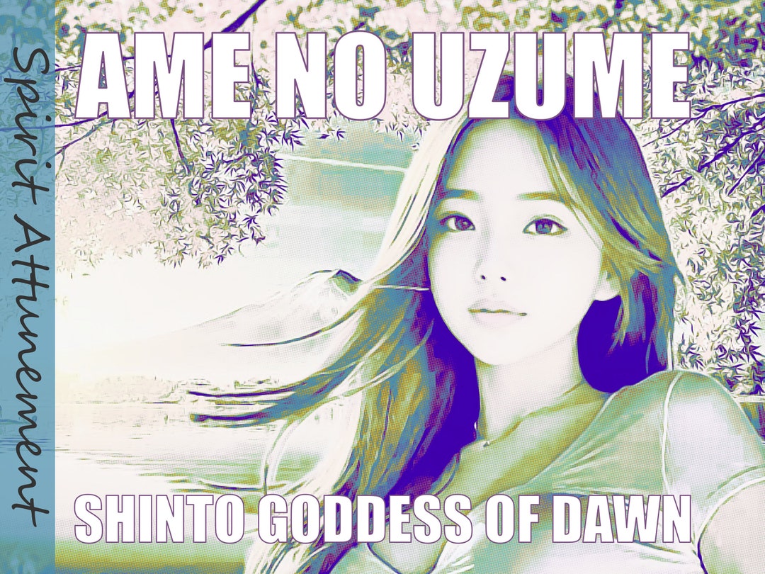 Ame-no-uzume Shinto Goddess of the Dawn Spirit Attunement - Etsy