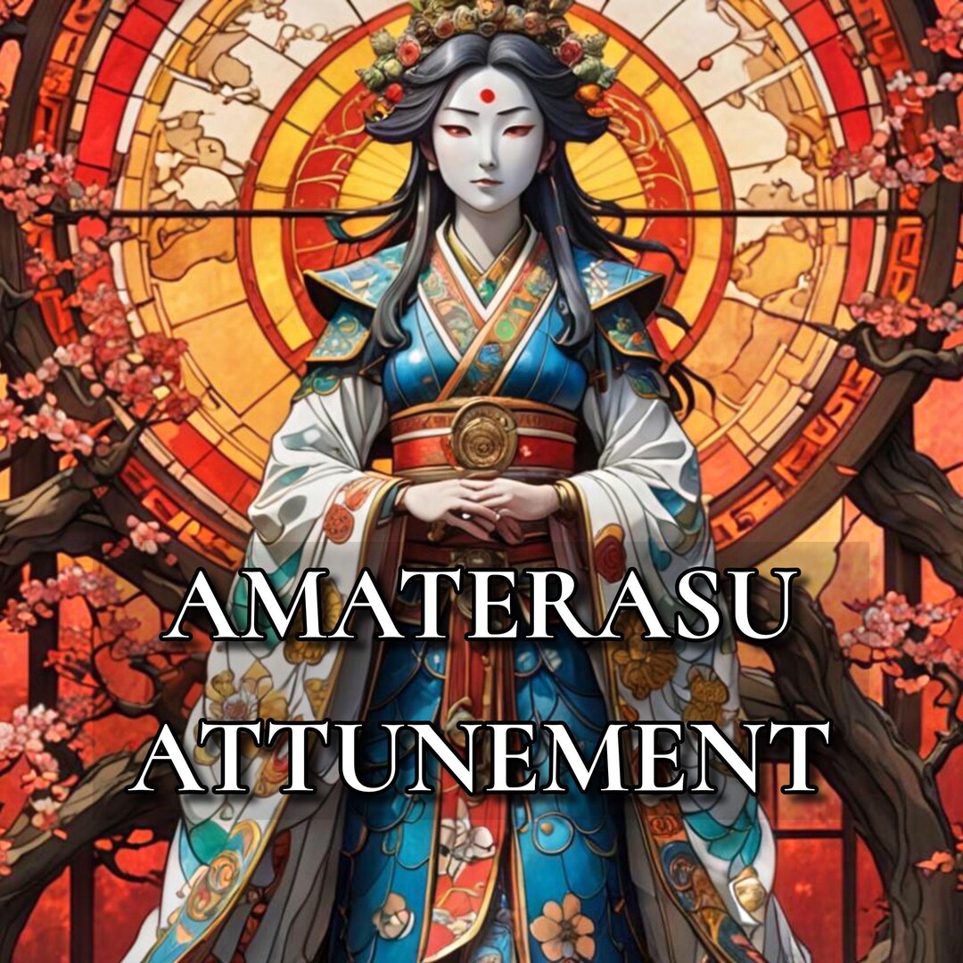 Amaterasu - Shinto Goddess of the Sun Spirit Attunement - Etsy