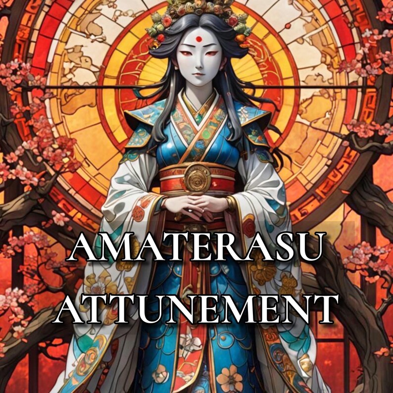 Amaterasu - Shinto Goddess of the Sun Spirit Attunement - Etsy