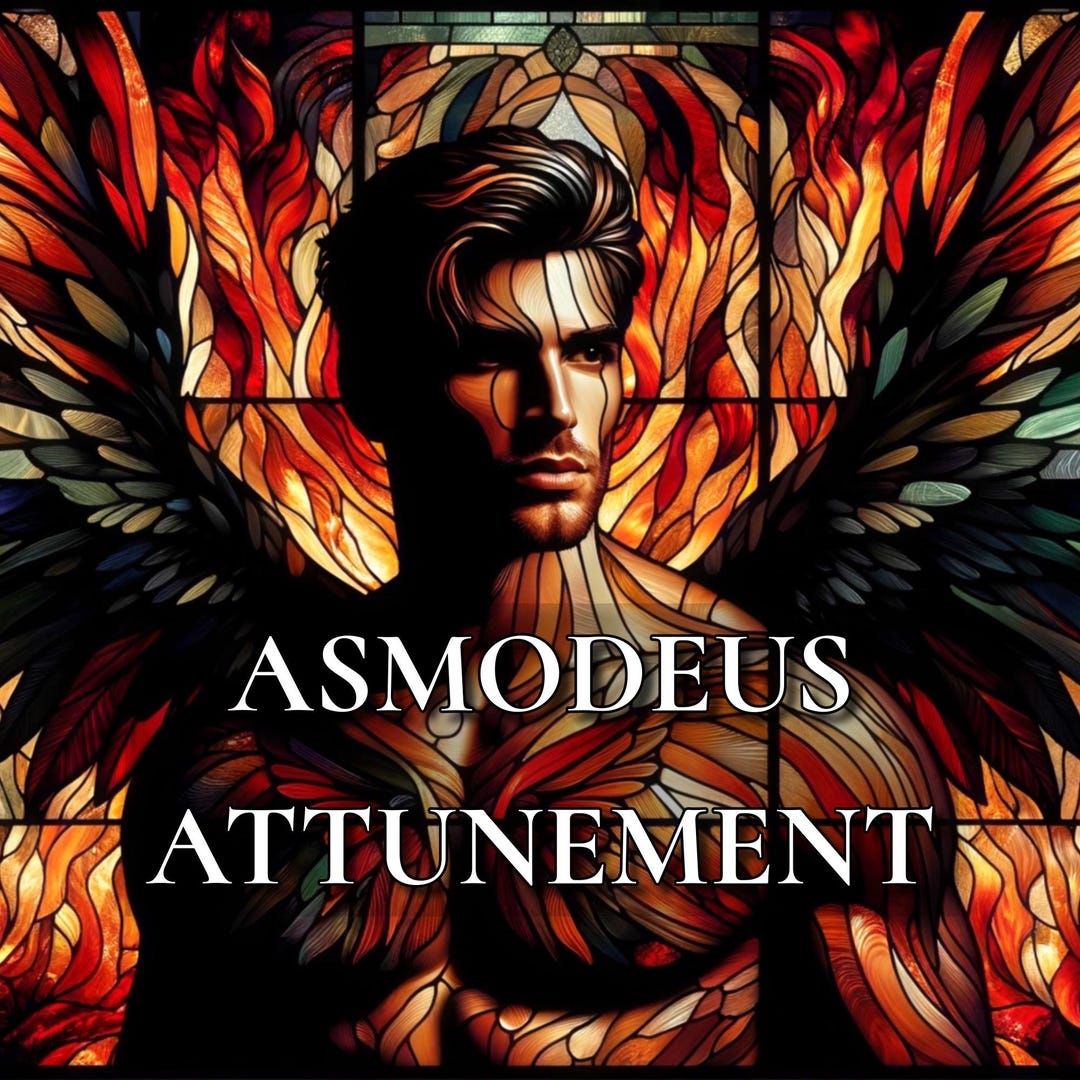 Asmodeus Demon of Temptation Spirit Attunement - Etsy