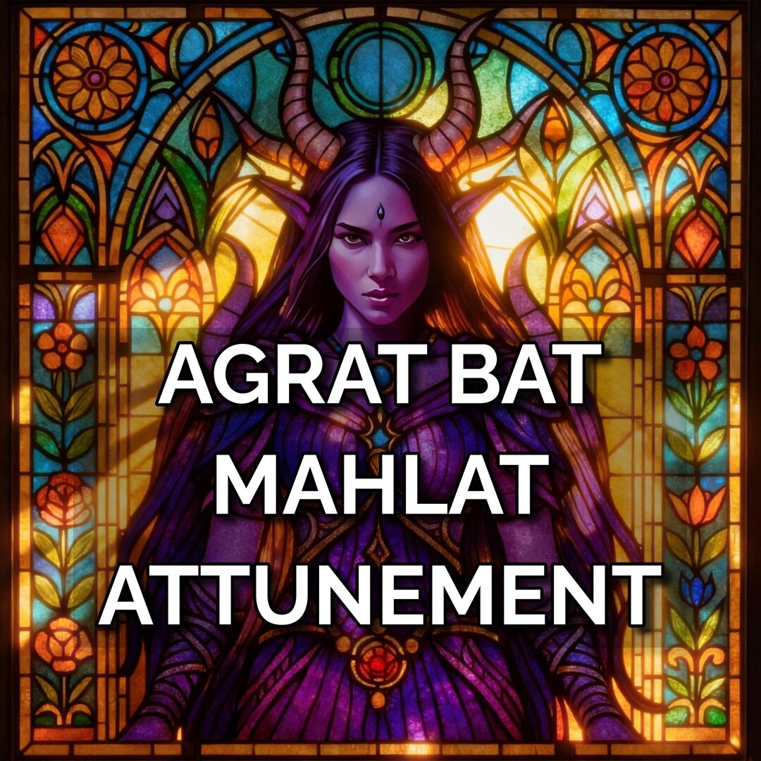 Agrat Bat Mahlat Attunement - Etsy Canada